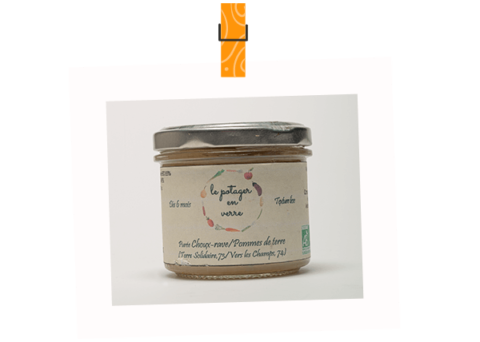 LE POTAGER EN VERRE | Purée CHOUX-RAVE/POMMES DE TERRE BIO